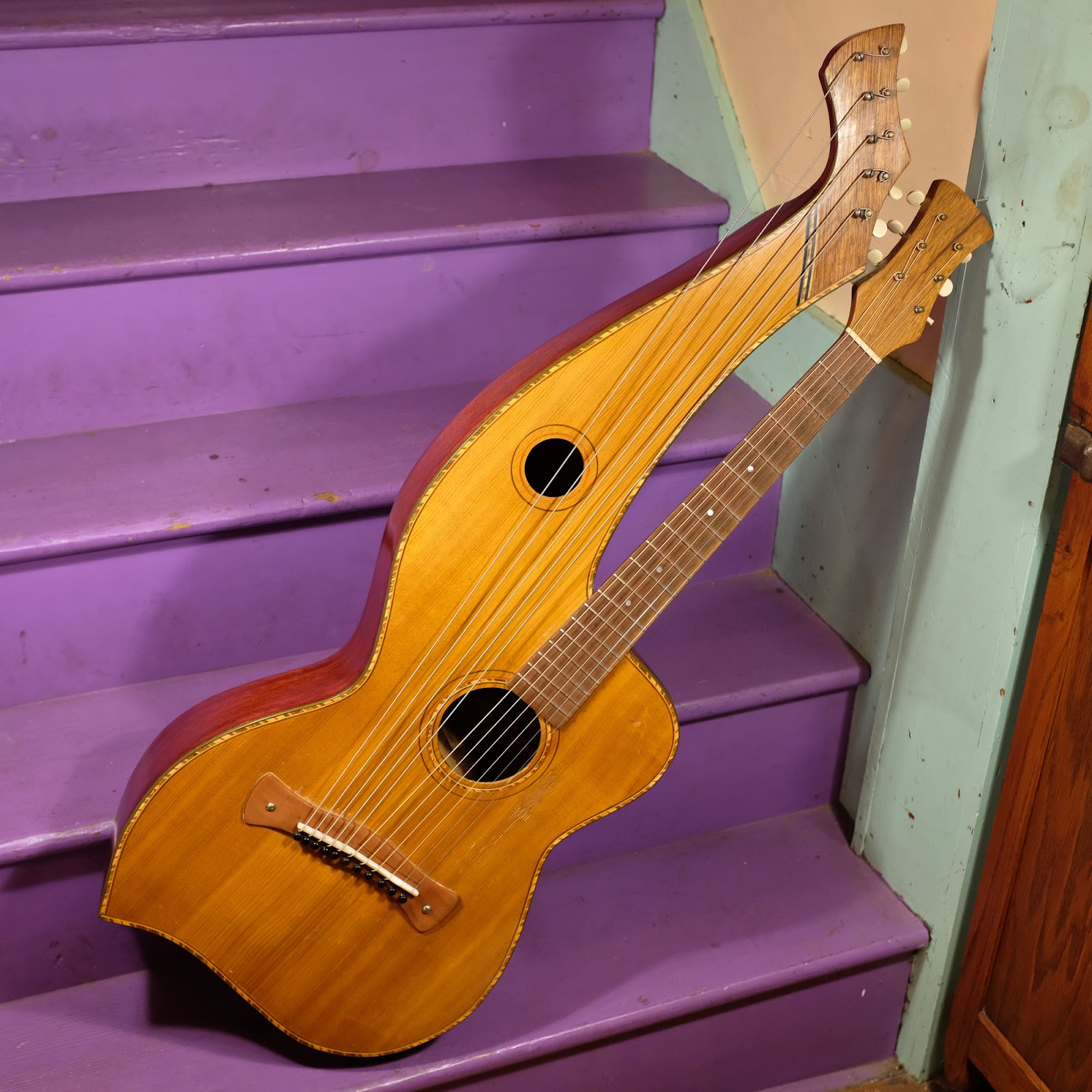 1912 Knutsen 11-String Harp Guitar
