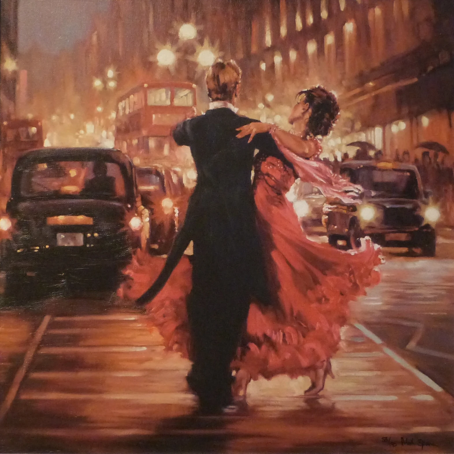 Mark Spain, 1962 | Figurative painter | Flamenco Dancers | Tutt'Art ...
