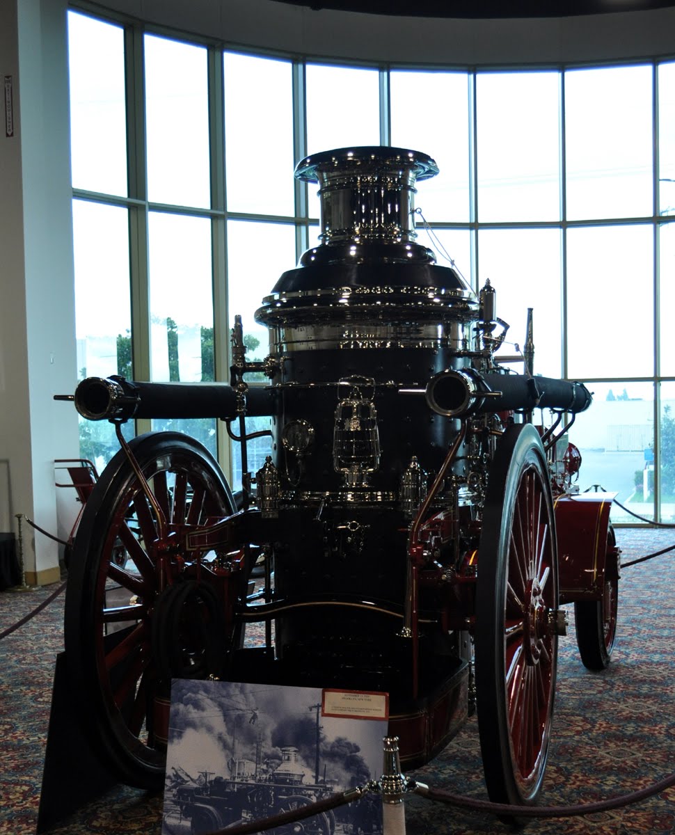 Just A Car Guy: 1913 Christie Front Drive steam pumper/ fire engine
