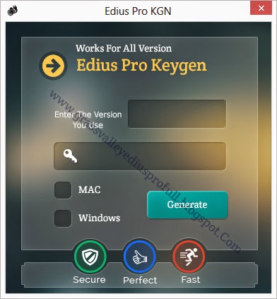Grass Valley EDIUS Pro Keygen: Edius Pro 7 Keygen