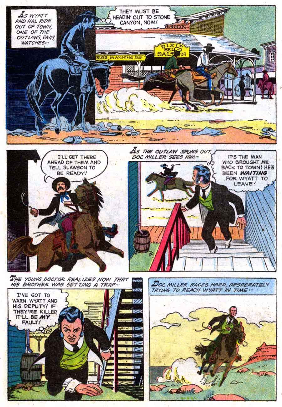 Wyatt Earp v2 #6 - Russ Manning art - Pencil Ink