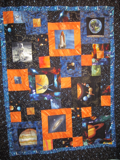 With Every Thread: [Quilt #4] [Quilt #5] Space Quilts. Masterpieces for ...
