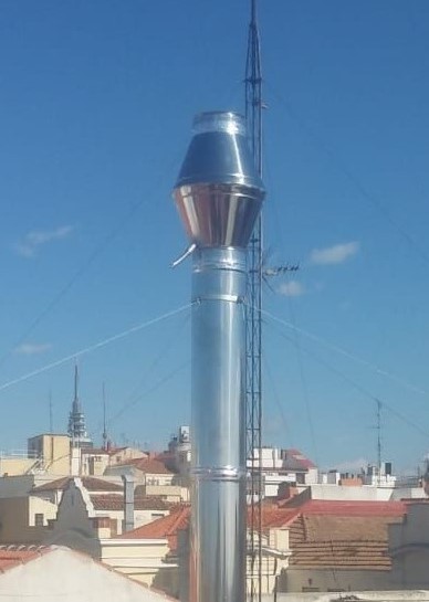 Normativa Salida de Humos. Precio instalación salida humos en Madrid ...