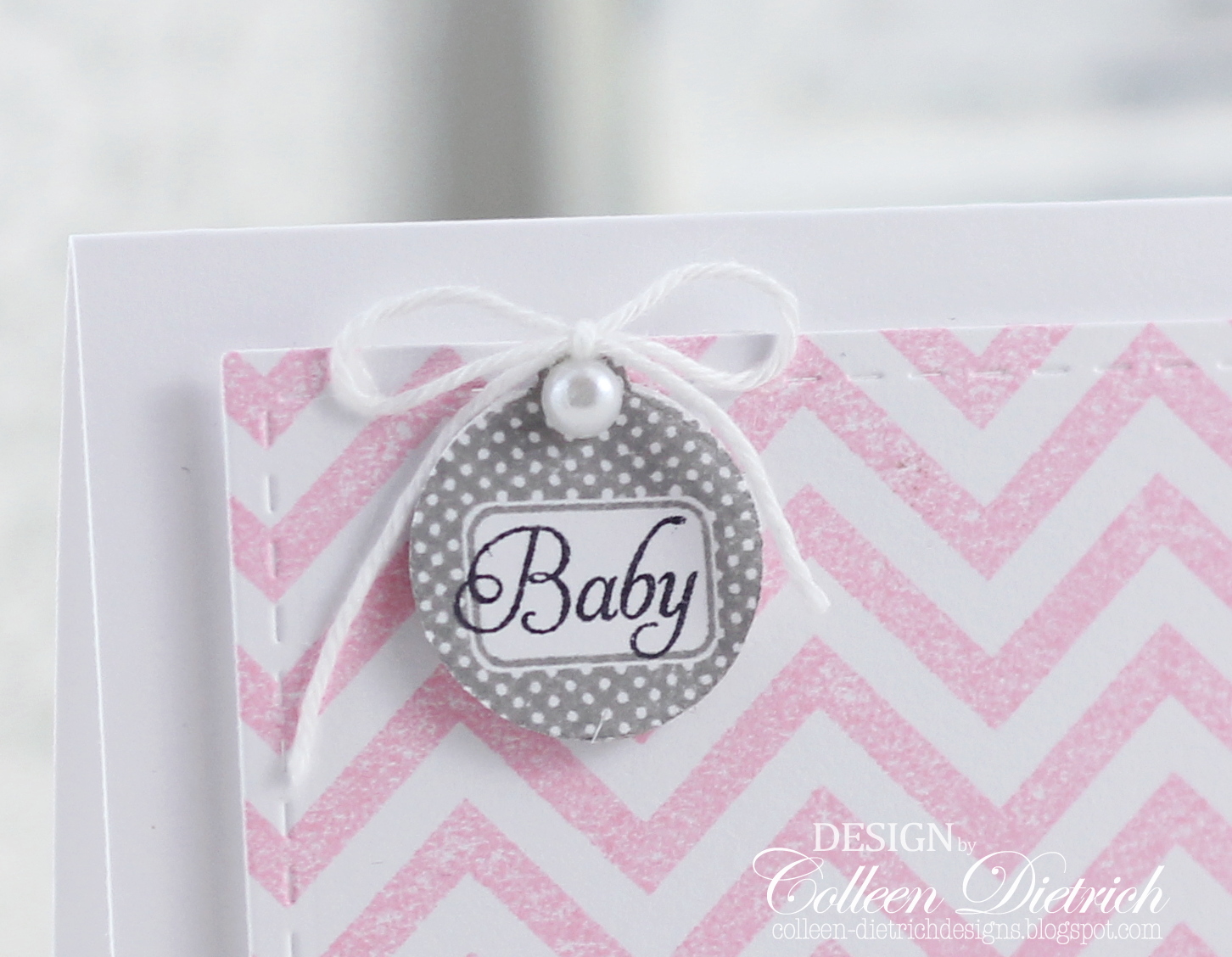Elephant & Chevrons for baby | Colleen Dietrich Designs