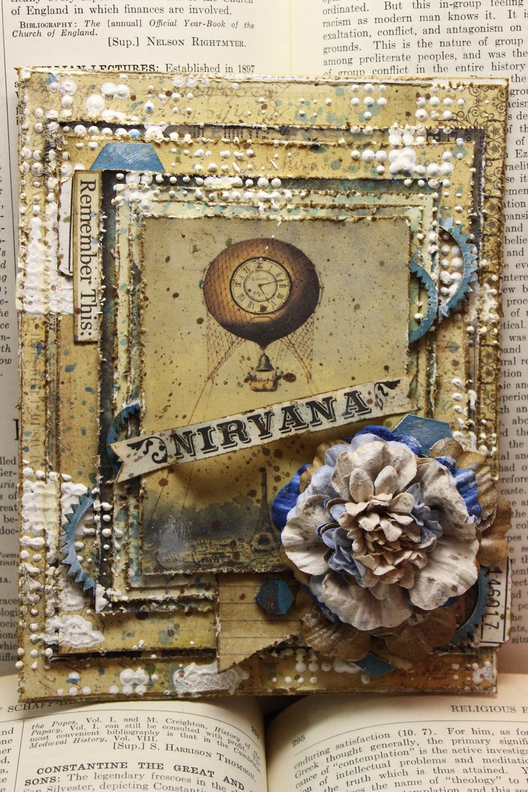 Marion Smith Designs: Mixed Media Card "Remember This" Nirvana