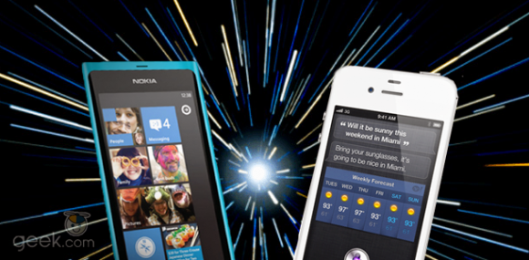 Nokia Lumia 800 vs iPhone 4S - XiNzeRy Dot My