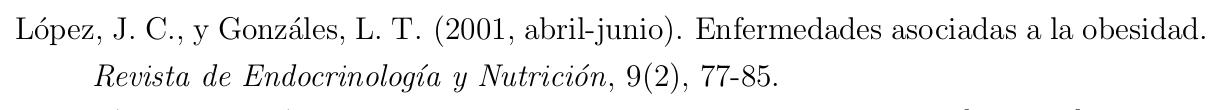 Apacite muestra en cursiva el volumen en referencia de artículos ...