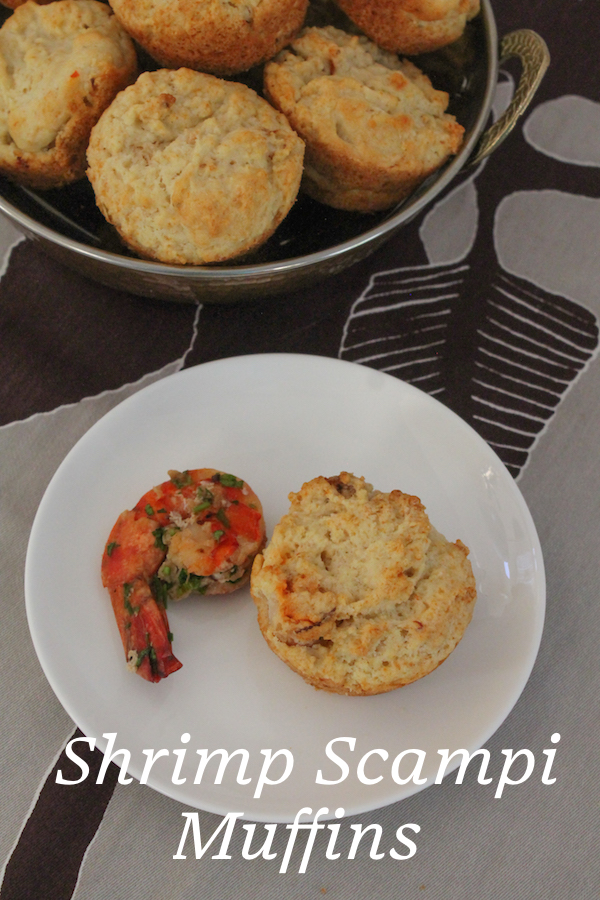 Food Lust People Love: Shrimp Scampi Muffins #MuffinMonday