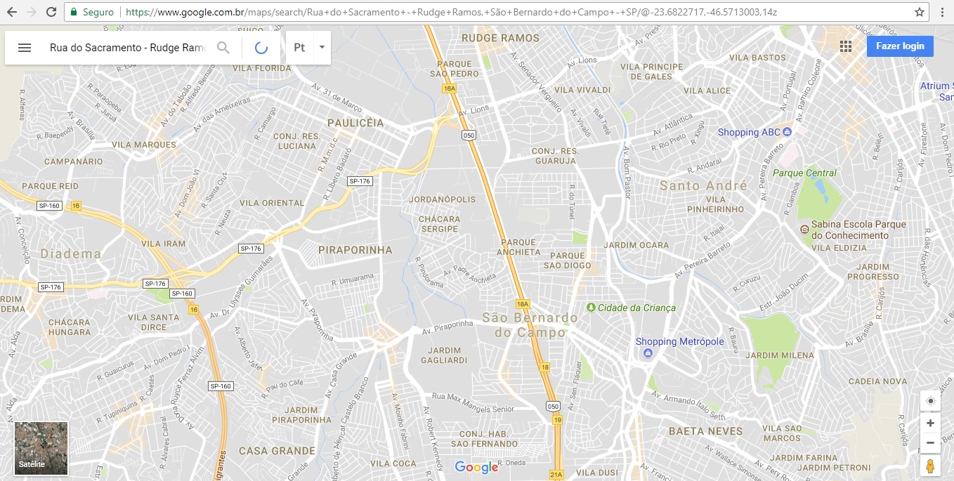 OFICINA DE APLICATIVOS: GOOGLE MAPS PELO COMPUTADOR