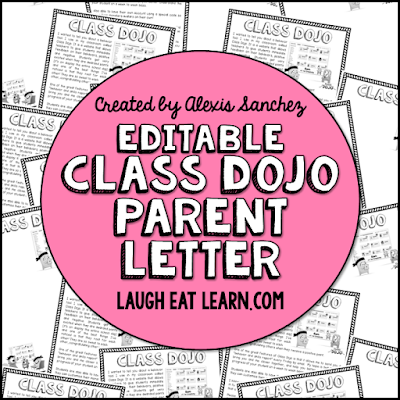 The Primary Pack: Editable Class Dojo Parent Letter FREEBIE!