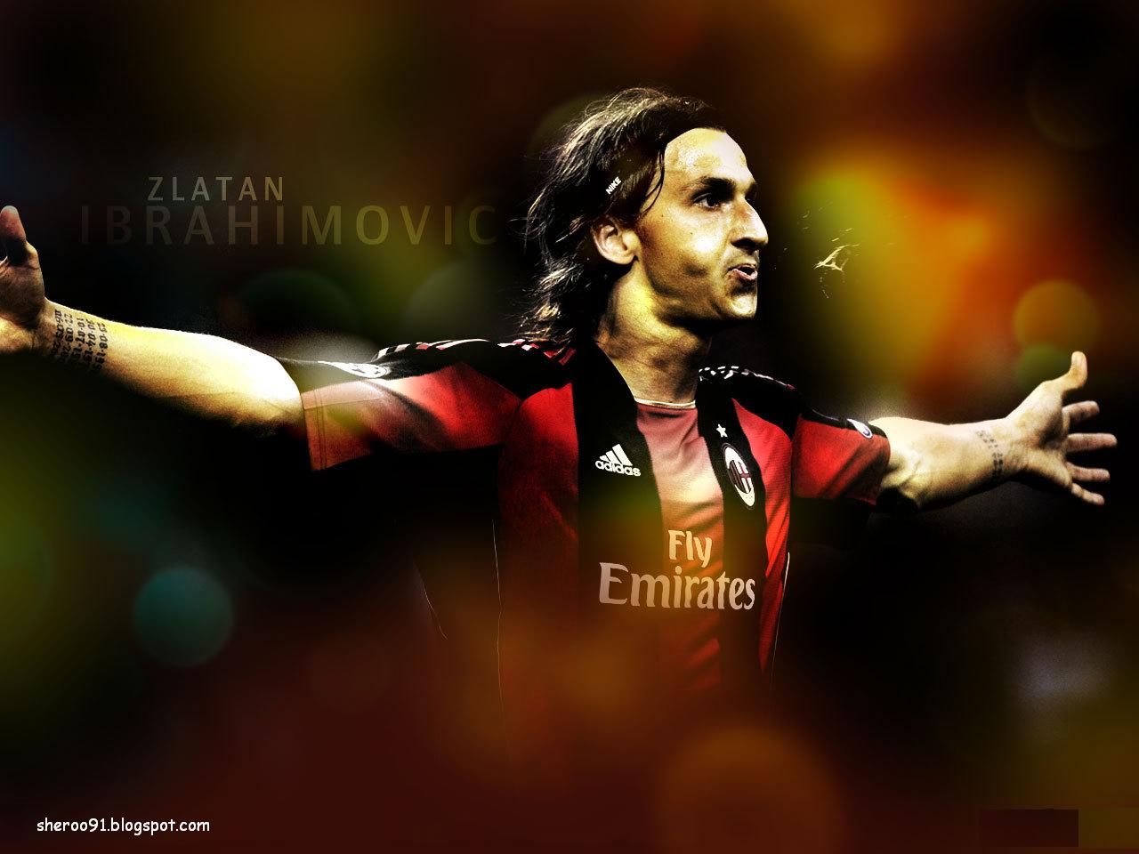 Zlatan Ibrahimovic 2011 2012 Wallpapers AC Milan | Sports Mania
