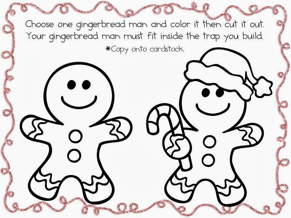 Growing a STEM Classroom: FREE Gingerbread Man Trap STEM Engineering ...