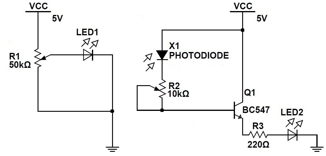 Agus Elektro: SENSOR CAHAYA DENGAN FOTODIODA