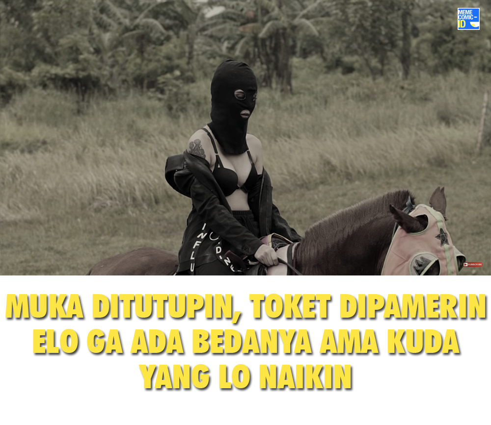 Kumpulan Meme Awkarin Naik Kuda Terlengkap