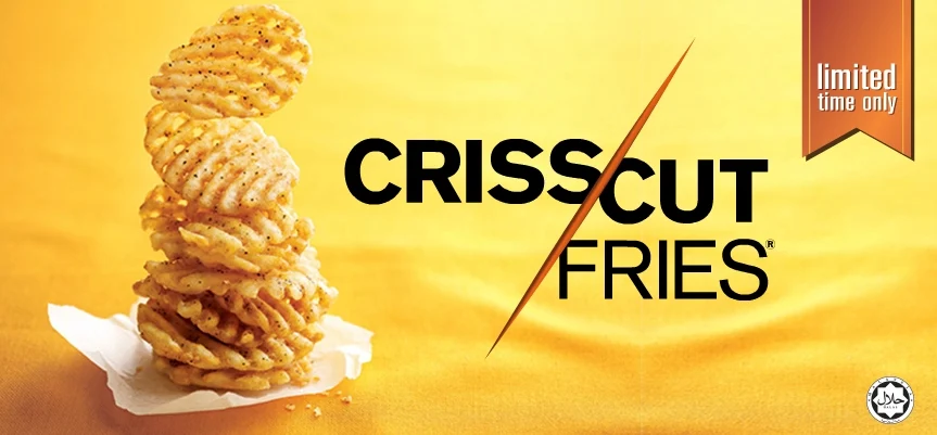 Around the World: McDonald's Malaysia Serves Criss Cut Fries! | Brand ...