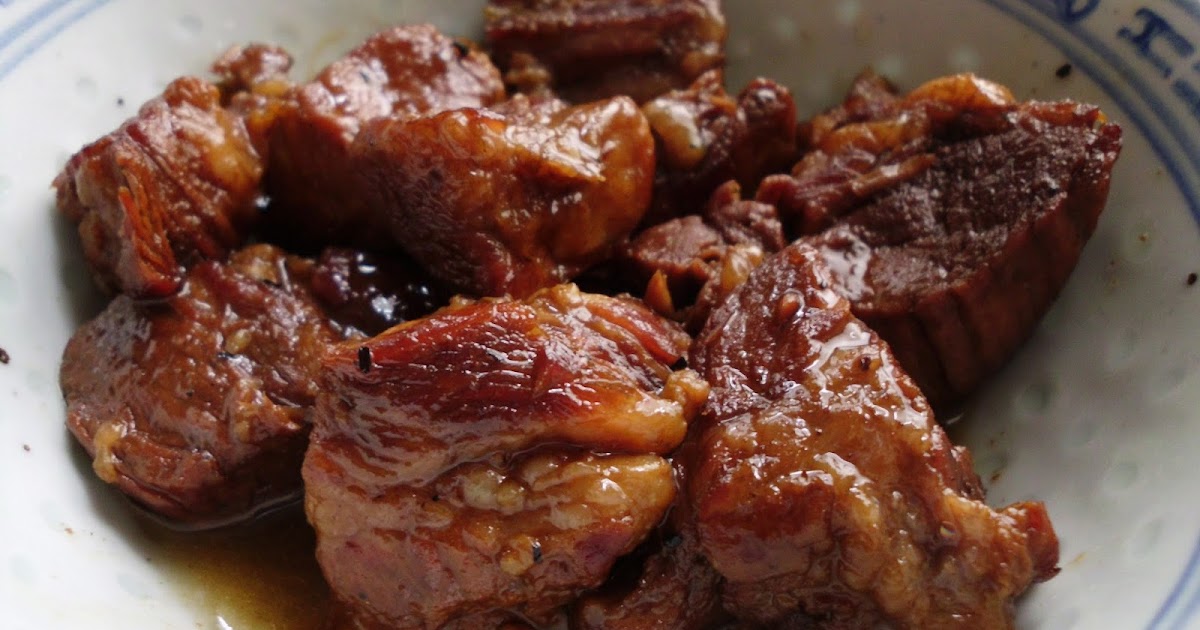 Recettes d'une Chinoise: Porc hongshao 红烧肉