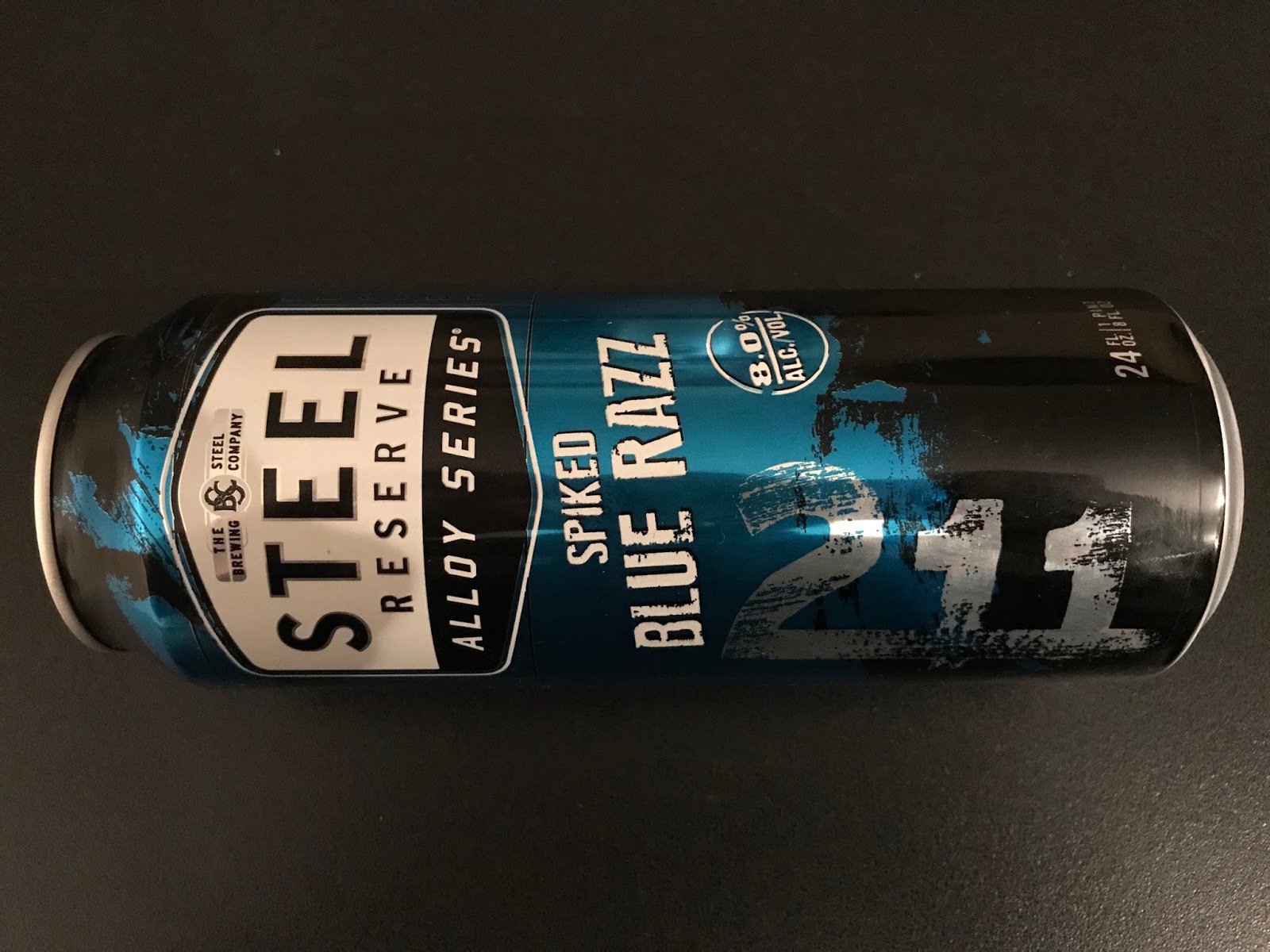 Malt Beverage Of The Week - Steel Reserve Spiked Blue Razz