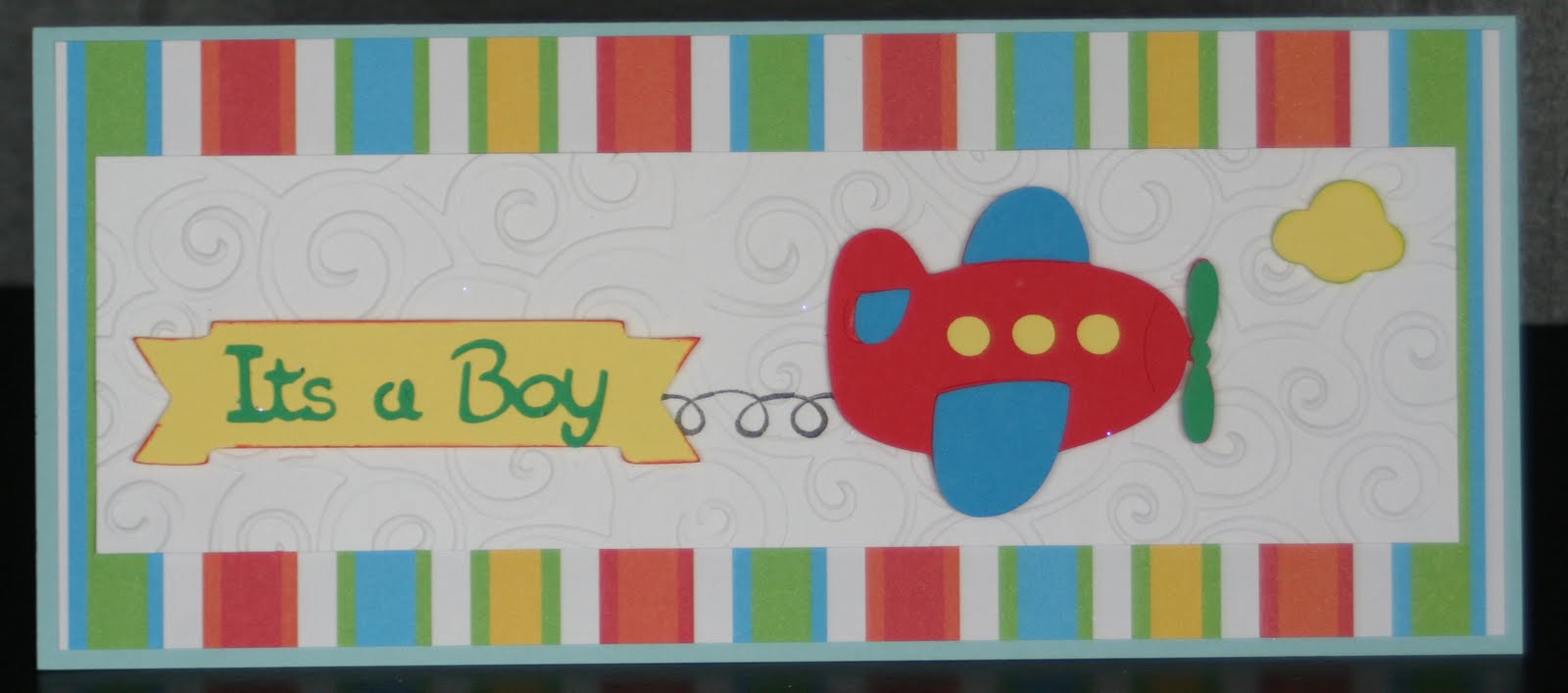 imagine what you could do: It's A Boy Card