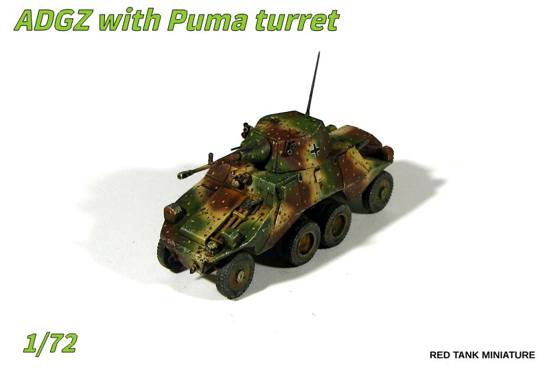 Gulumik Military Models: ADGZ with Puma turret 1/72