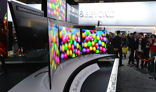 LG presenta su pantalla curva en el #CES2013
