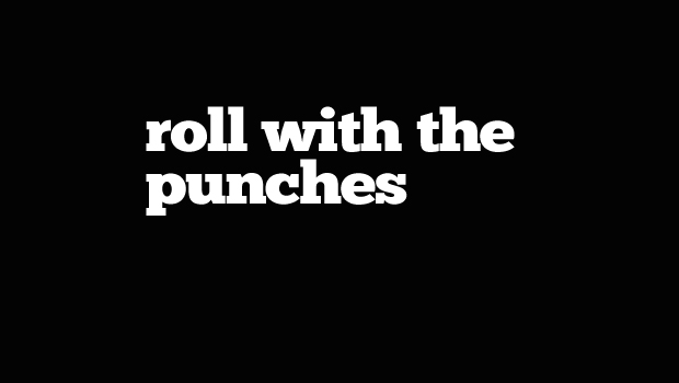 Brad H.'s Perspective: Lets learn to roll with the punches.