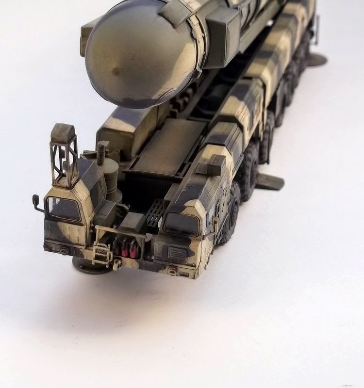 Gulumik Military Models: Topol SS-25 SICKLE 1/72 Zvezda - Gallery