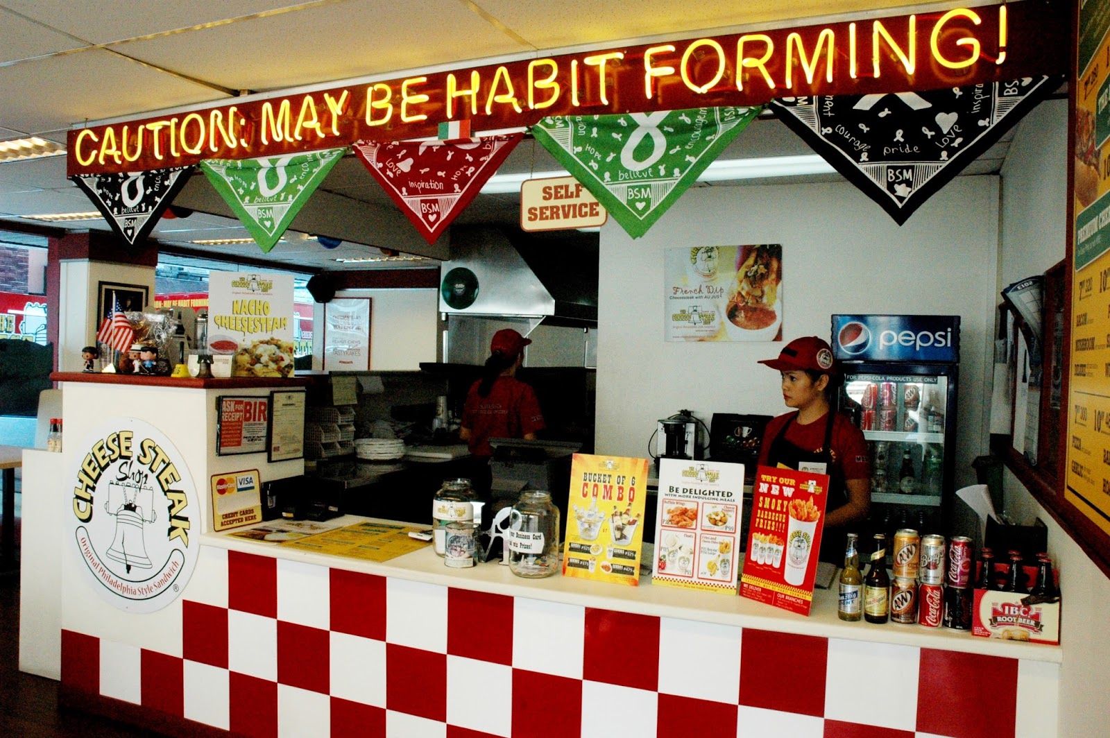DUDE FOR FOOD: The Cheese Steak Shop Introduces New Dishes...And A Cool ...