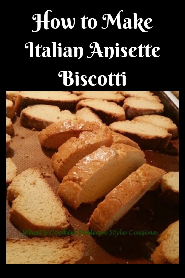 Italian Anisette Biscotti Cookies | What's Cookin' Italian Style Cuisine