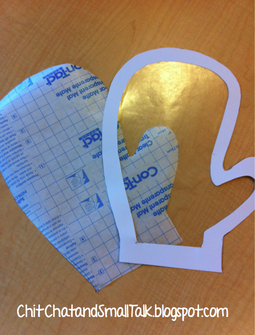 Chit Chat and Small Talk: Mitten Craftivity for Preschoolers