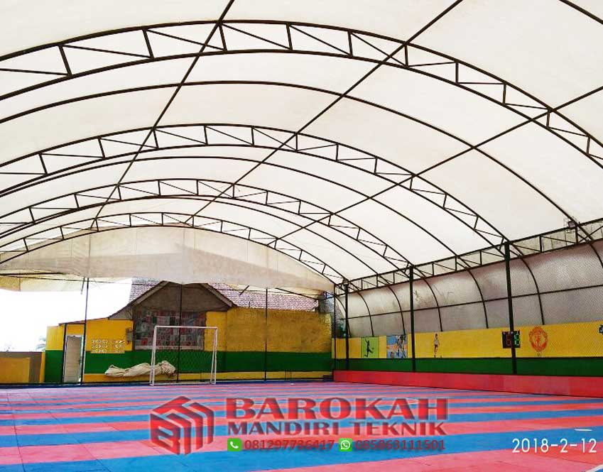 TENDA MEMBRANE UNTUK LAPANG OLAHRAGA 081297736417