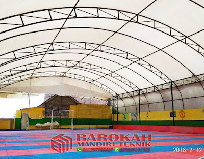 24+ Model Atap Lapangan Futsal, Spesial!