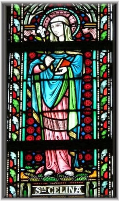 Vidas Santas: Santa Celina (Celia o Cilina) de Laon, Madre