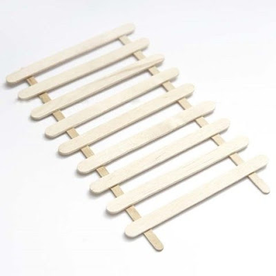 Craft & Creativity: A Japanese Lantern made from Lolly Stick Slats