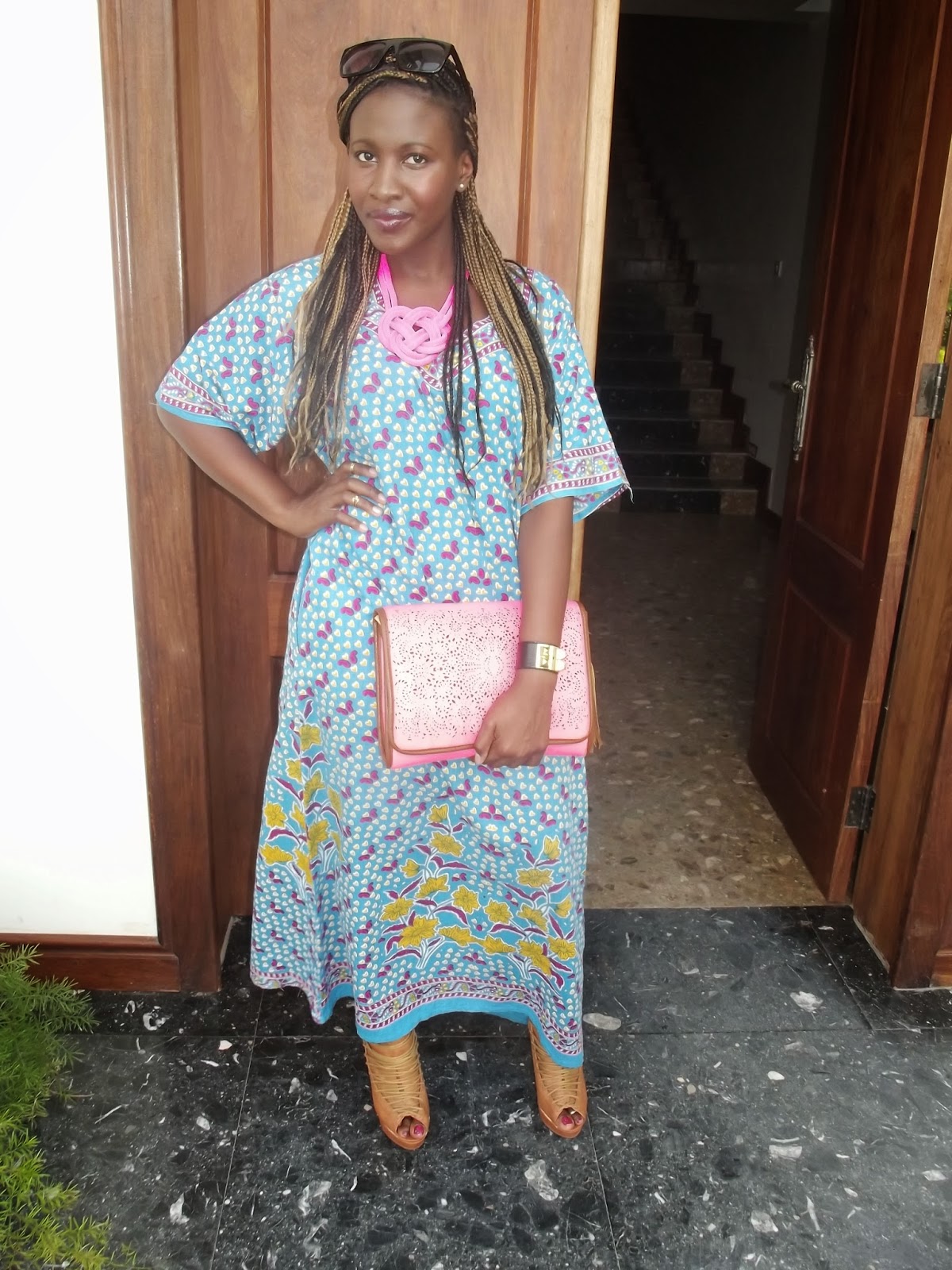 MissTaty Bliss: AFRICAN ATTIRE (DIRAH) AND PINK