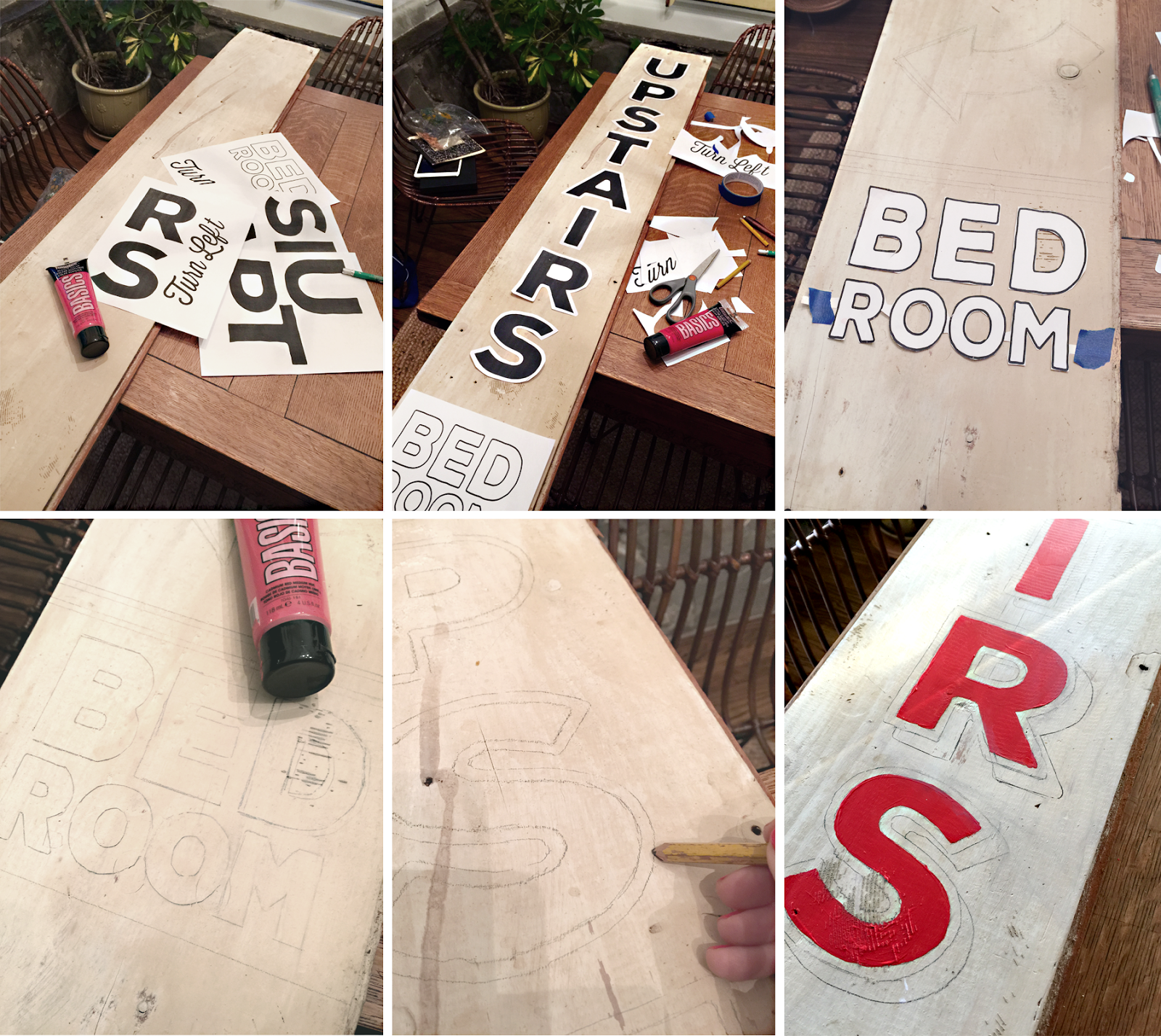 FACCI DESIGNS: DIY: Tips on How to Paint a Vintage Sign