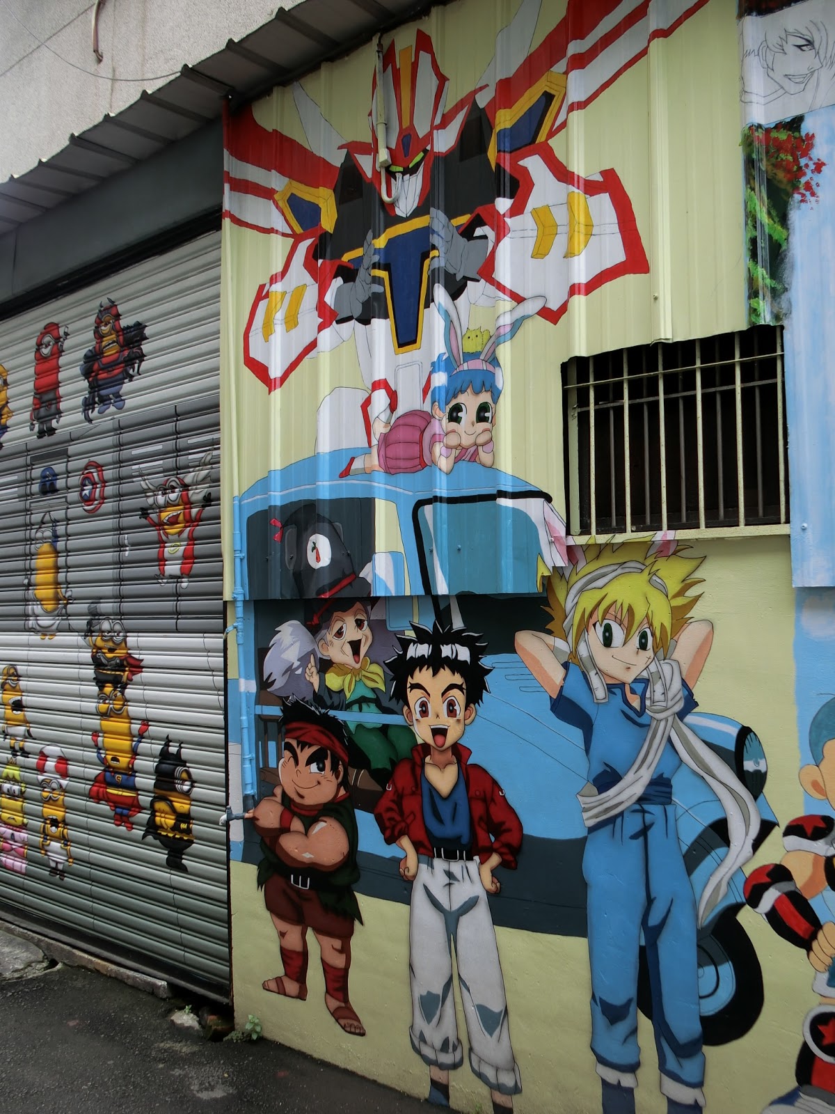 Jocie Lilin: Taiwan Day 3 - Taichung-Rainbow Village - Painted ...