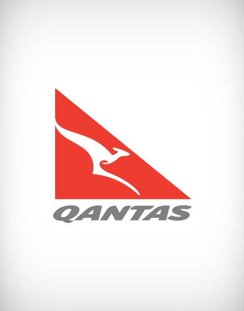 qantas vector logo