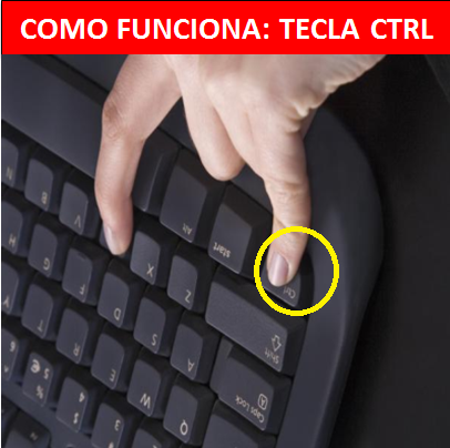 A tecla Ctrl (Control) do computador: Como funciona? - Reconvale Noticias