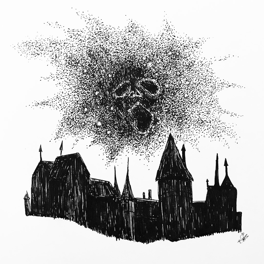 Holly Does Art: Inktober 2018: Day 8