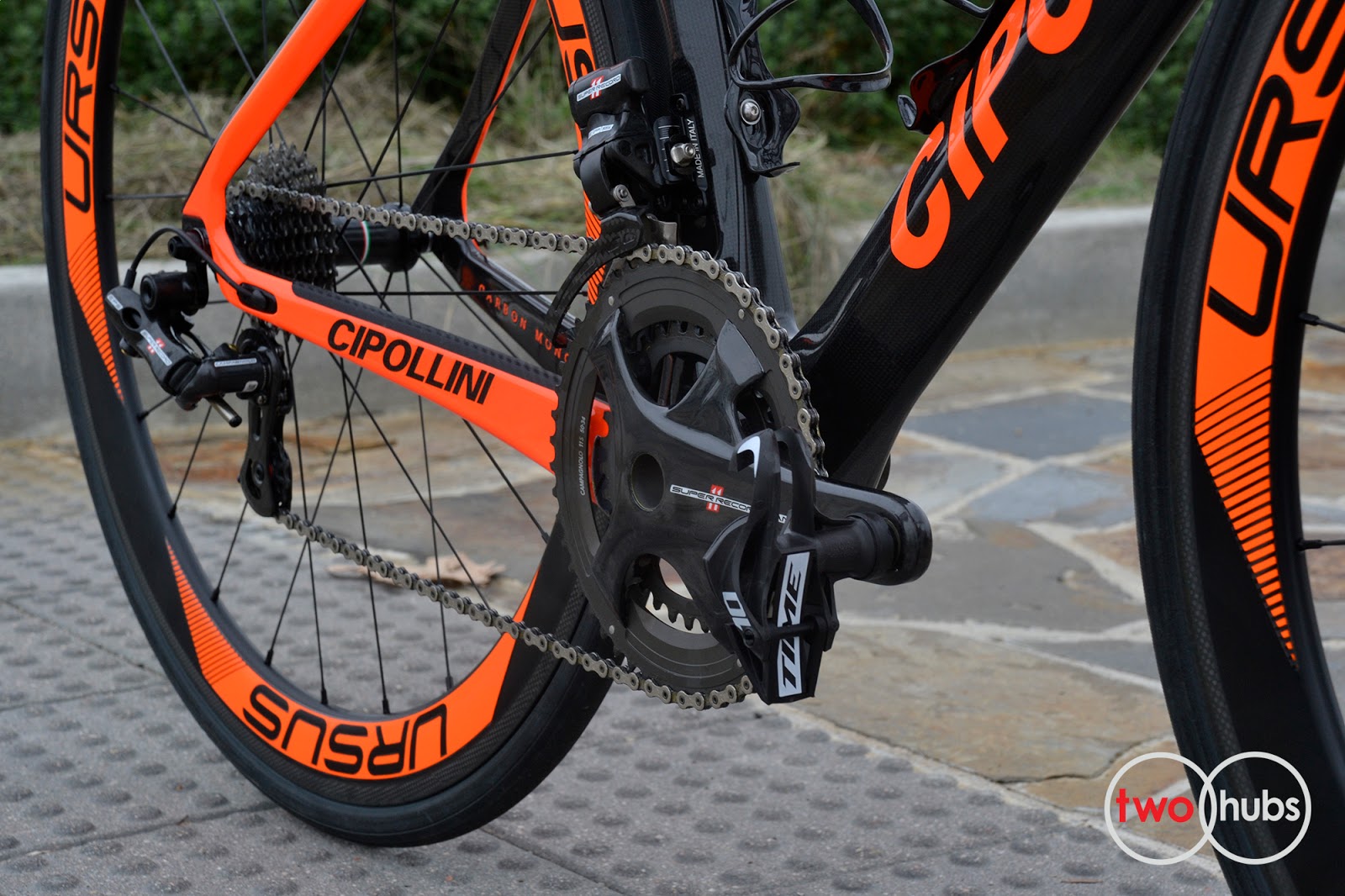 www.twohubs.com: Orange Cipollini NK1K Campagnolo Super Record EPS ...