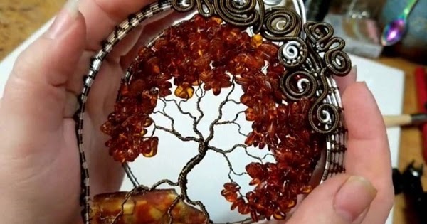 Awesome Tree of Life Wire Suncatcher Tutorial / The Beading Gem