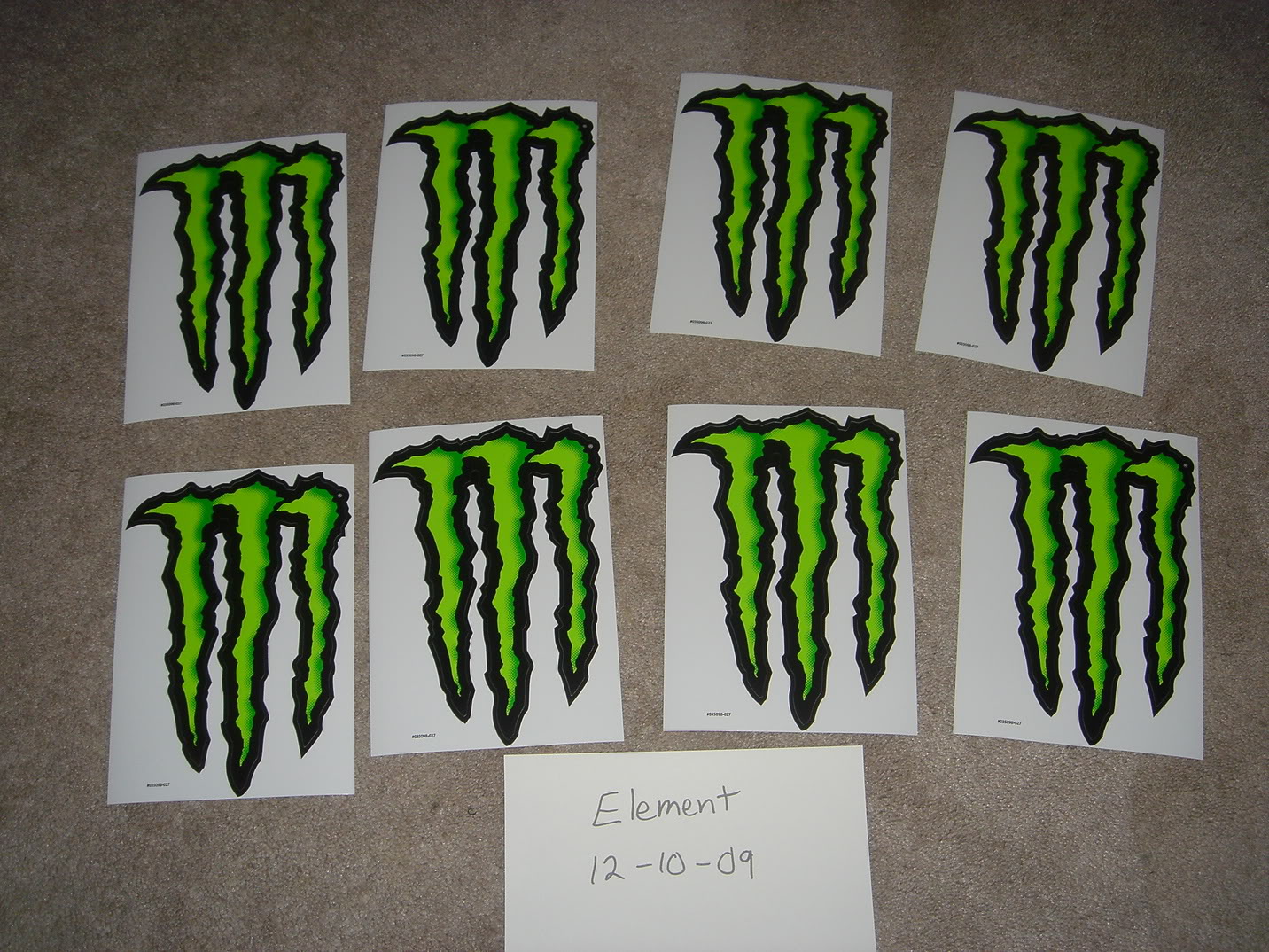 CRAZY STICK!: Stikers Monster Energy