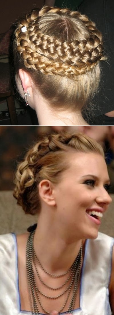 Hairstyle Tutorial: DIY Braided Crown Hairstyle