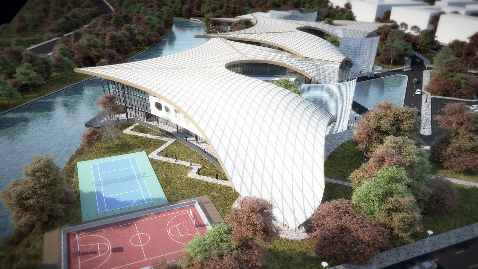 Drug Addiction Treatment Center | Endrid Llubani - Architecture Design ...