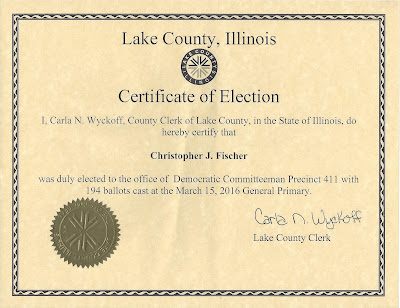 Fischer For Zion : April 2016