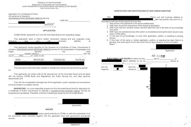 The Journey of an Uber and GrabCar operator: TIMELINE: Uber operator ...