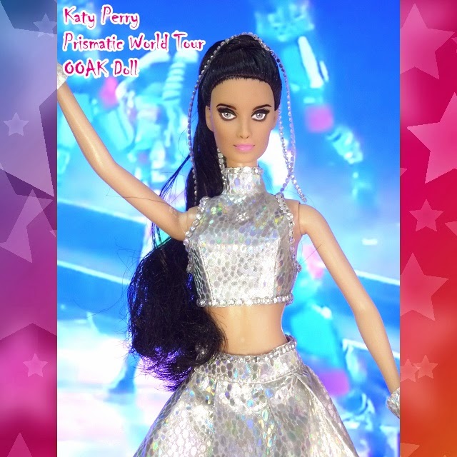 Katy Perry OOAK Dolls: Katy Perry Prismatic World Tour Roar OOAK Doll