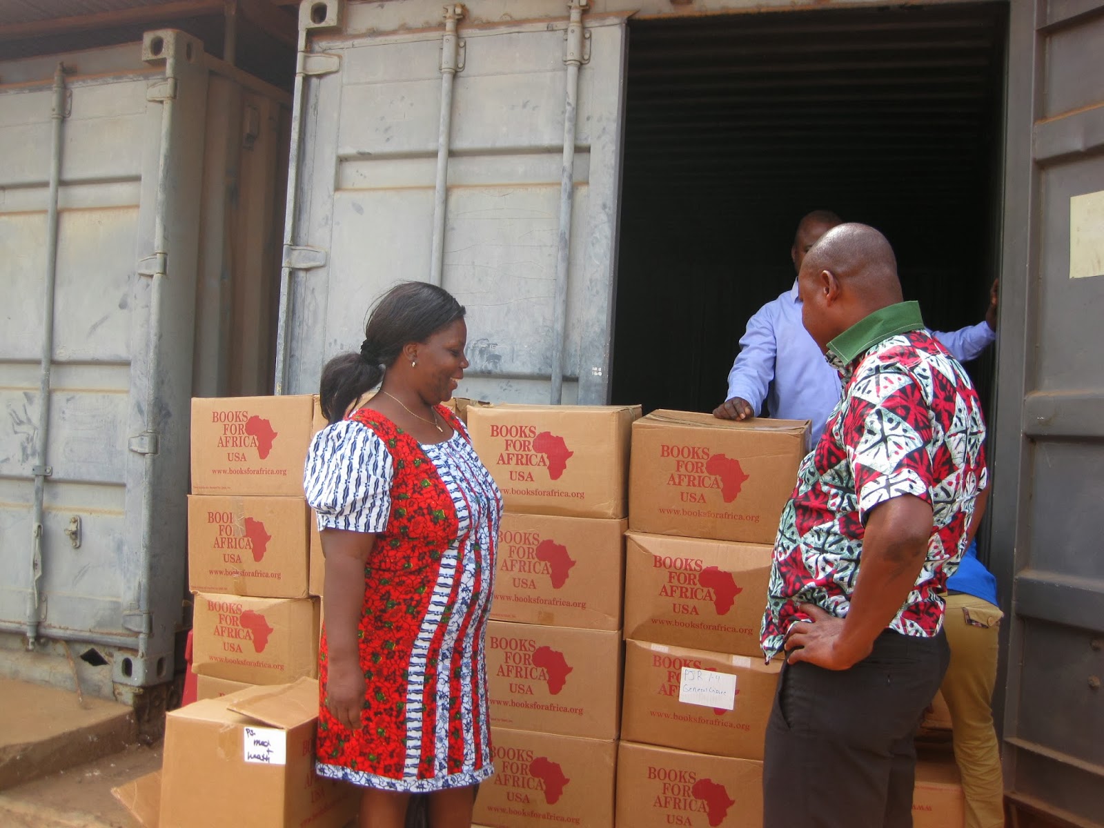 Return to Ghana: The Shipping Container has Arrived in Ghana!