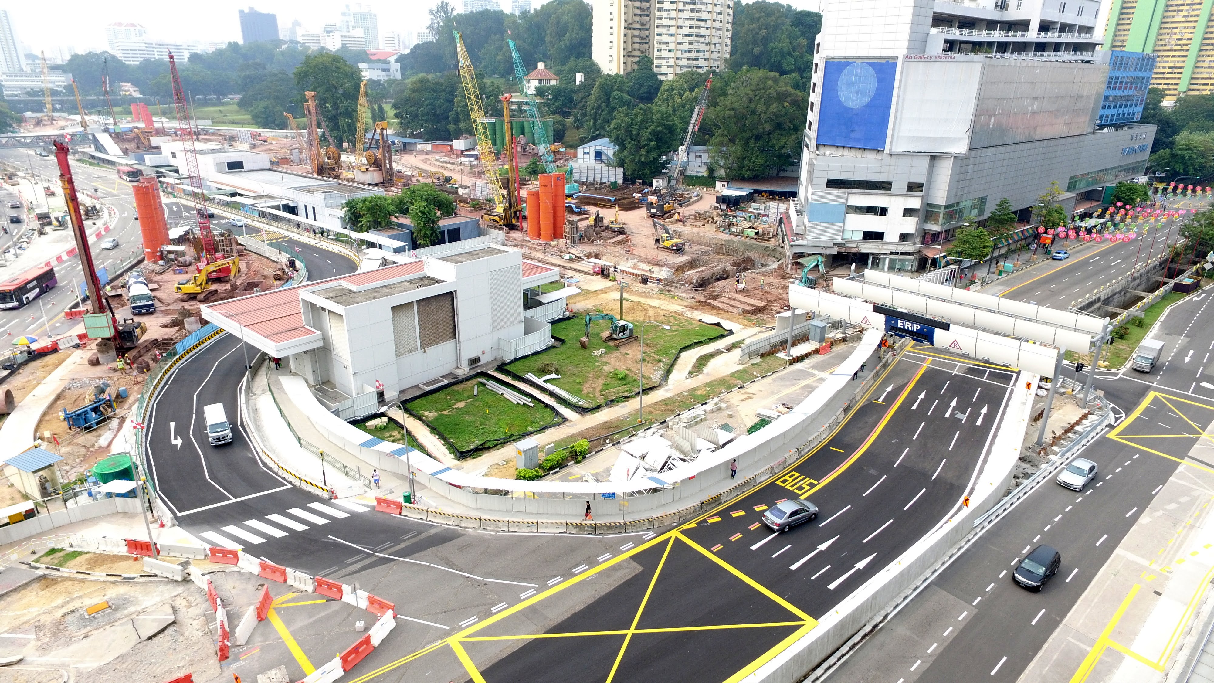 Thomson Line Construction: Outram Park Diverts