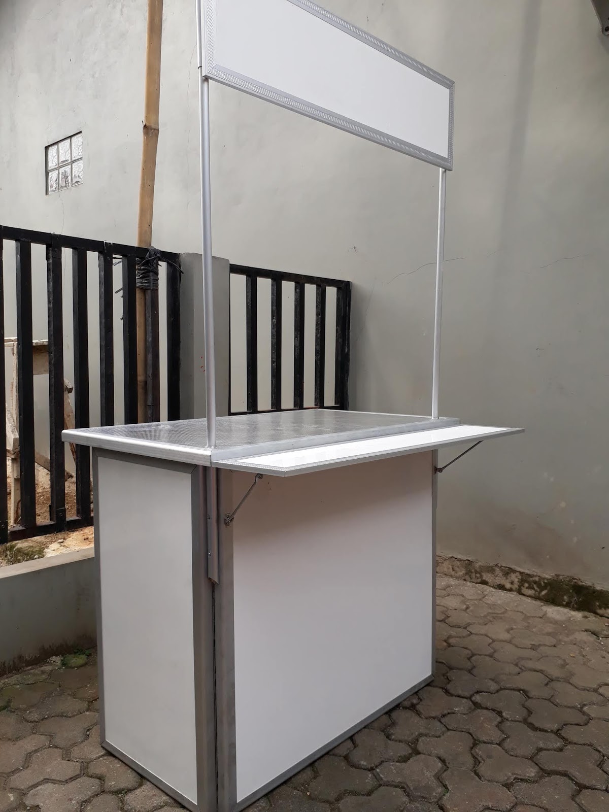 BOOTH PORTABLE MEJA LIPAT MURAH KUALITAS PREMIUM: BOOTH PORTABLE MEJA ...
